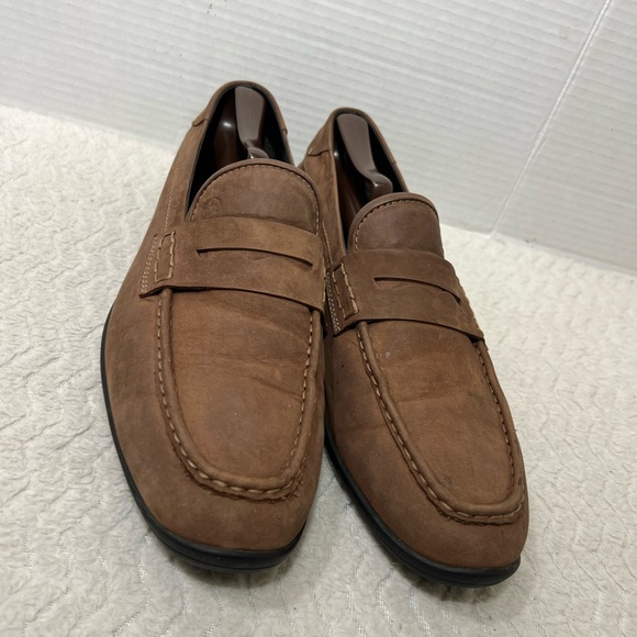Brooks Brothers | Shoes | Brooks Brothers Mens 15 Brown Nubuck Vibram ...